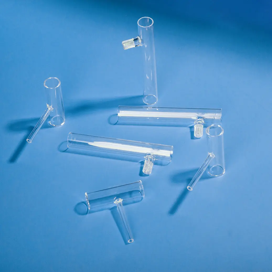 Bespoke Quartz Side Arm Tubing | High Purity Glassware