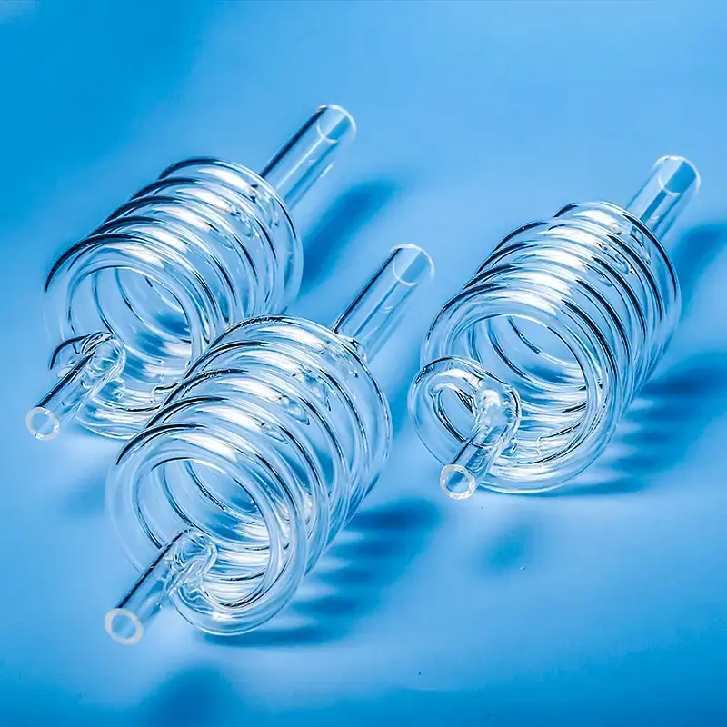 Spiral Quartz Glass Tubes – Corrosion Resistant Coils