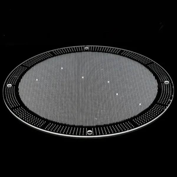 Custom Quartz Flow Distribution Plates & Fused Silica Showerheads