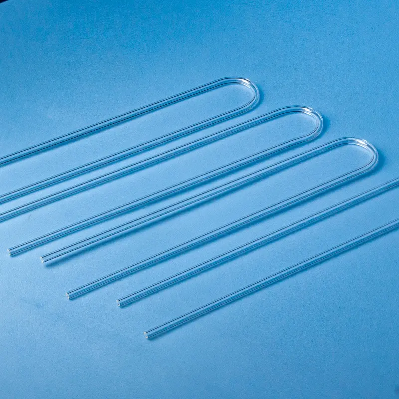 Custom U-Shaped Quartz Tubes | Lab & Industrial Use